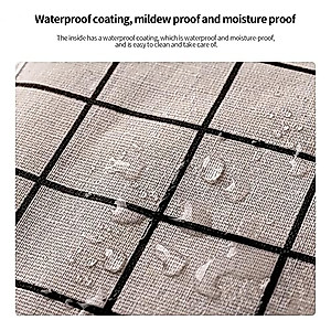 ZRSYH Wall Hanging Storage Bag Large Capacity Home Organizer Small Cloth Bag Behind The Door Hanging Shoe Rack Organizer Office Supplies,White Grid