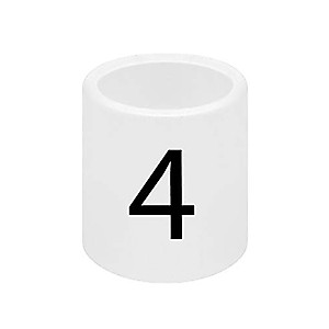 SSWBasics Mini Slip On Size Markers - Size 4- Pack of 50