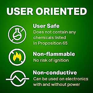 BW-100 Non-Flammable Electronic Contact Cleaner Aerosol Spray- Safely Cleans Joycons, Computers, PCB, and More - Removes dust, Dirt and contaminants on Contacts - Quick Dry| 8oz/225g | Pack of 3