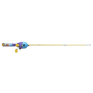 Paw Patrol Girls Fishing Kit, 29.5" Medium Action Rod, 3.1:1 Gear Ratio, Practice Casting Plug