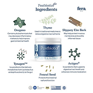 Fera Pets Probiotic & Postbiotic Bundle for Dogs & Cats – Organic Probiotics with 12 Strains, Prebiotics, Oregano, Thyme & Tynagen for Digestive and Immune Support – 60 Servings & 120 Servings