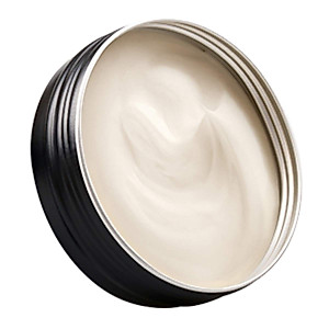 Foraineam 60 Pack 1 oz. Aluminum Round Lip Balm Tin Container Bottle with Screw Lid - Black Empty Tins for Salve, Powder, Spice, or Candies