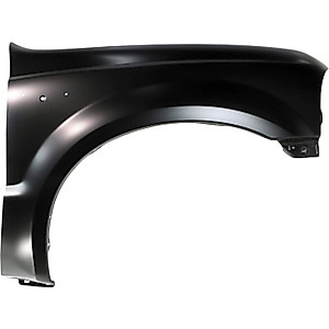Evan Fischer Fender Set of 2 Compatible with 2000-2005 Ford Excursion, Fits 1999-2007 Ford F-250 Super Duty, Fits 1999-2007 Ford F-350 Super Duty Primed Front, Driver and Passenger Side