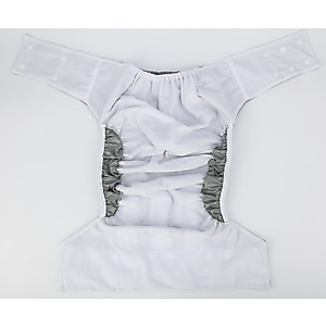 Sigzagor Teen Adult Cloth Diaper Nappy Reusable Washable for Disability (Floral)