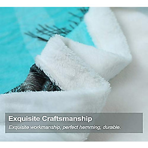 Famitile Pug Blanket, All You Need is A Pug Blue Puppy Blanket Super Soft Pug Stuffed Animal Blanket Pug Gifts for Pug Lovers (Pug-3, 47" x 60")