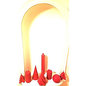 Christmas tree Scented Luxury Collection Candle - Home Decor Candles - Wedding Favorite, Gift for her/him, Birthday gift, holiday gift EACH (small twisted candle)