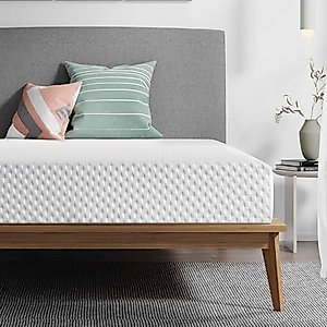 Mdhitsox Twin Mattress for Kids, Memory Foam Mattress, Cool Gel Mattress, Medium Firm Kids Mattress for Bunk Bed, Pressure Relief, CertiPUR-US Certified (10 Inch)
