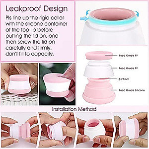 INSFIT Silicone Travel Bottles Set, 17 Pcs Travel Size Toiletries, 3oz Travel Bottles for Toiletries, Travel Accessories for Women, Airplane Travel Essentials, Travel Containers for Toiletries