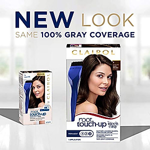 Clairol Root Touch-Up by Nice'n Easy Permanent Hair Dye, 5A Medium Ash Brown Hair Color, Pack of 1