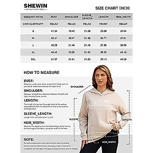 SHEWIN Womens Sweatshirt Long Sleeve Fleece Hoodies Pullover Tops Lightweight 2023 Fall Fashion Oversized Sweatshirts for Women Loose fit,US 8-10(M),Purple
