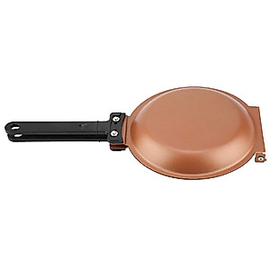 Double Side Non-stick Frying Pan, Frying Pan with Double-sided Flip Design- Easy-to-clean for Fried Egg Pancake Pan