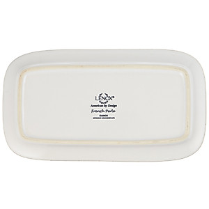 Lenox French Perle Covered Butter Dish, White -