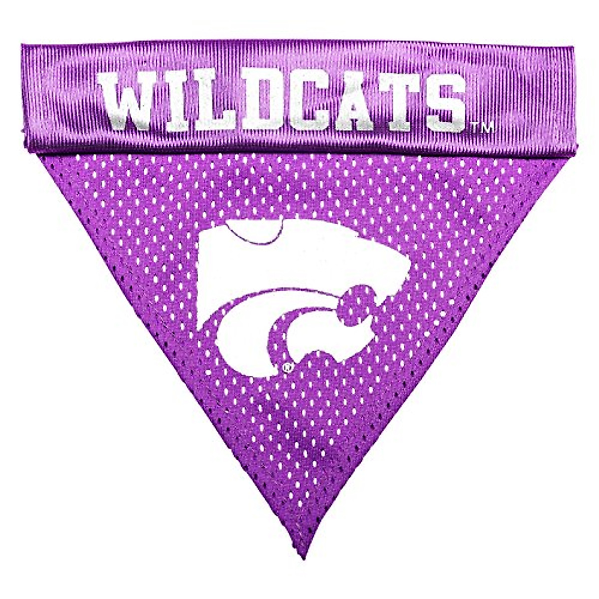 Pet Goods NCAA Kansas State Wildcats Collar Bandana, One Size