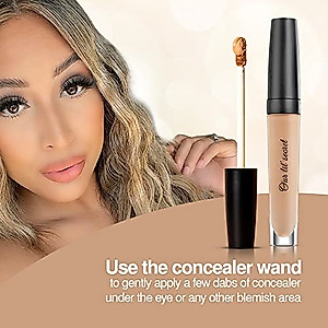 Frankie Rose Cosmetics Our Lil’ Secret Concealer – Sweat-Proof & Matte Under Eye Concealer, Long Lasting Concealer Full Coverage For Fine Lines, Dark Circles & Hide Imperfections - Angelic