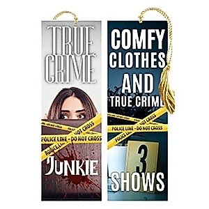 True Crime Lovers - Set of 2 - Bookmarks with Tassels