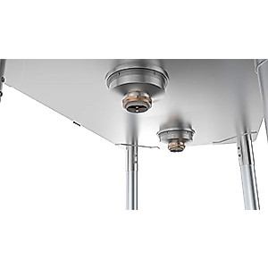 KoolMore - SB121610-16R3 2 Compartment Stainless Steel NSF Commercial Kitchen Prep & Utility Sink with Drainboard - Bowl Size 12" x 16" x 10", Silver