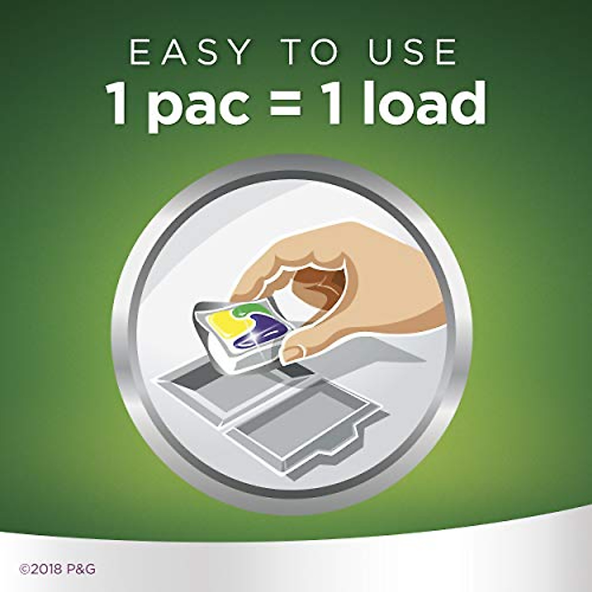 Cascade Platinum Dishwasher Pods, ActionPacs Dishwasher Detergent with Dishwasher Cleaner Action, Lemon Platinum Plus, 70 Count