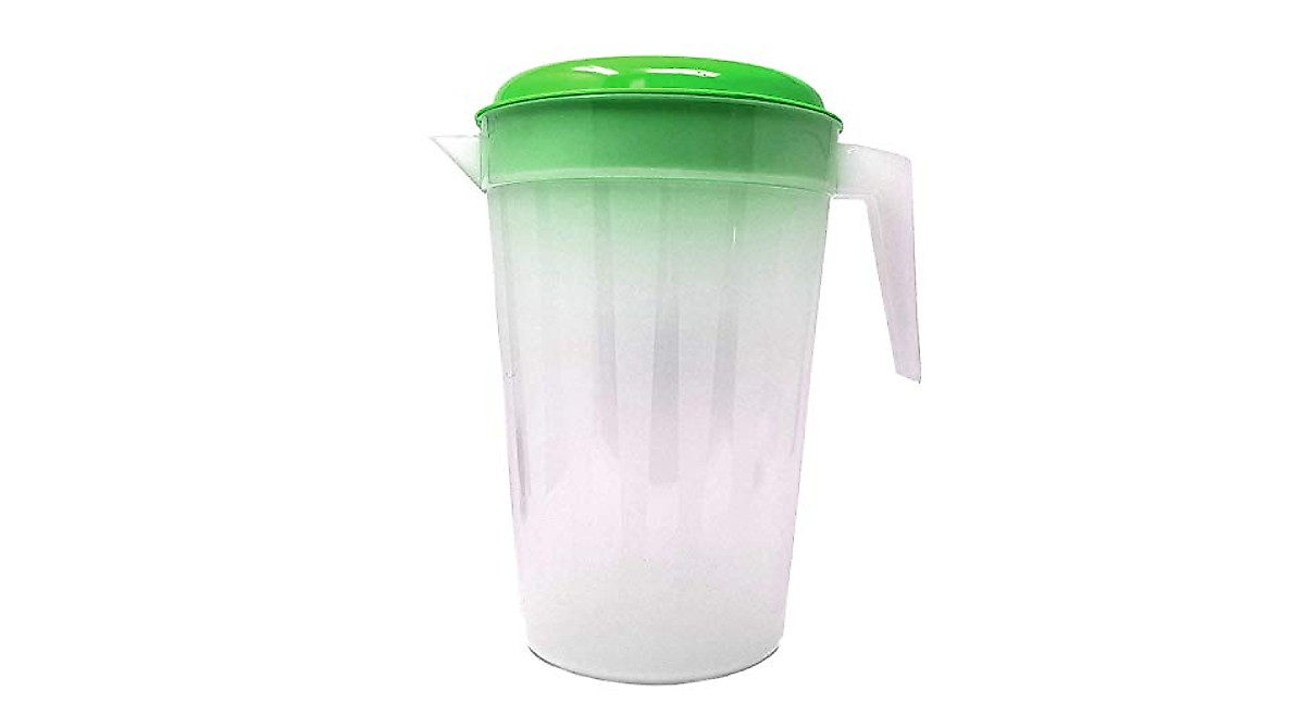 Versatile 4.5L Round Clear Plastic Pitchers (6-Pack)