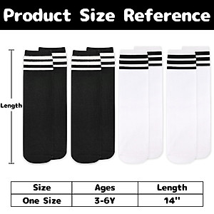 Olreco Kids Soccer Socks Boys Soccer Socks Toddler Soccer Socks Youth Soccer Socks Kids 4-6 Girls Soccer Socks Baseball Socks