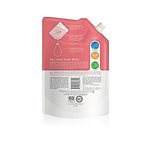 Method Gel Hand Soap Refill, Pink Grapefruit, Biodegradable Formula, 34 Fl Oz (Pack of 1)