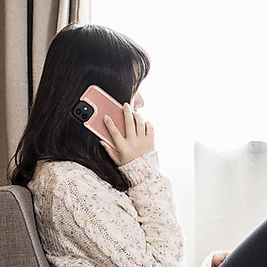 NICETUFF Custom Phone Case for iPhone 6 7 8 Plus 11 12 13 Mini 14 Plus 15 Pro Max, Soft Silicone Leather Cover, Personalized Name Handwritten Style Phone Cases