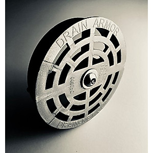 Drain Armor 3.5" Locking Strainer for Compartment Sinks