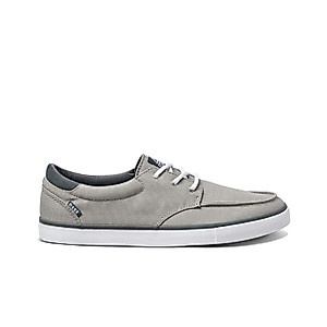 Reef Men's Shoes, Reef Deckhand 3, Grey/White, 9