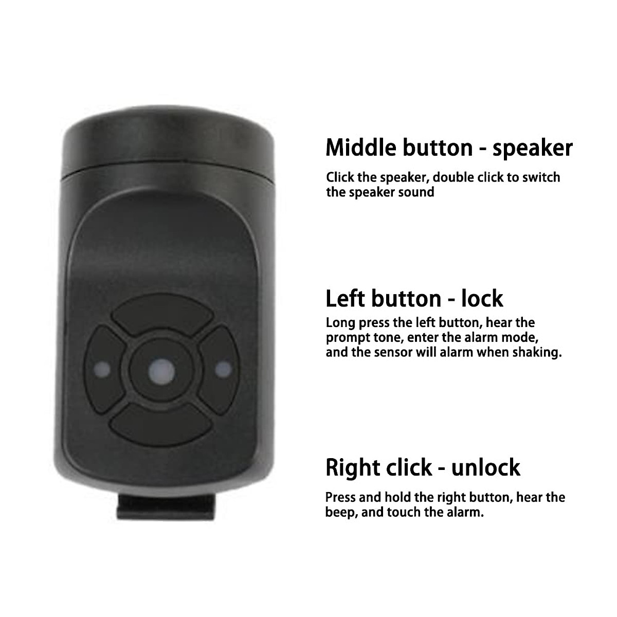 Zcargel Electric Bike Horn, 120Db Bike Horn with 4 Sound Modes Loud Electric Bicycle Bell USB Rechargeable Horn Bike Charging Horn for Mountain Bike/Road Bikes Super Loud