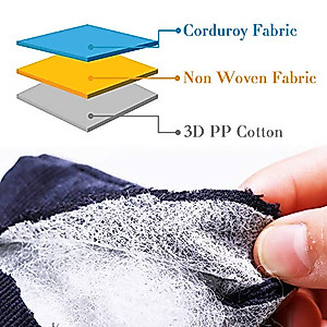 Tiita Outdoor Cushions Square Floor Pillow Thicken Tufted Seat Pad Large Floor Cushion for Yoga Meditation Living Room Balcony Office Patio, Set of 2, 22x22 Inch, Grey