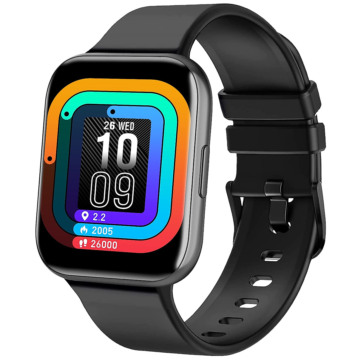 FirYawee Smart Watch for Android Phones and iOS Phones Compatible iPhone Samsung, Waterproof Pedometer Smartwatch with Sleep Monitor, Heart Rate Monitor, Step Counter for Women and Men