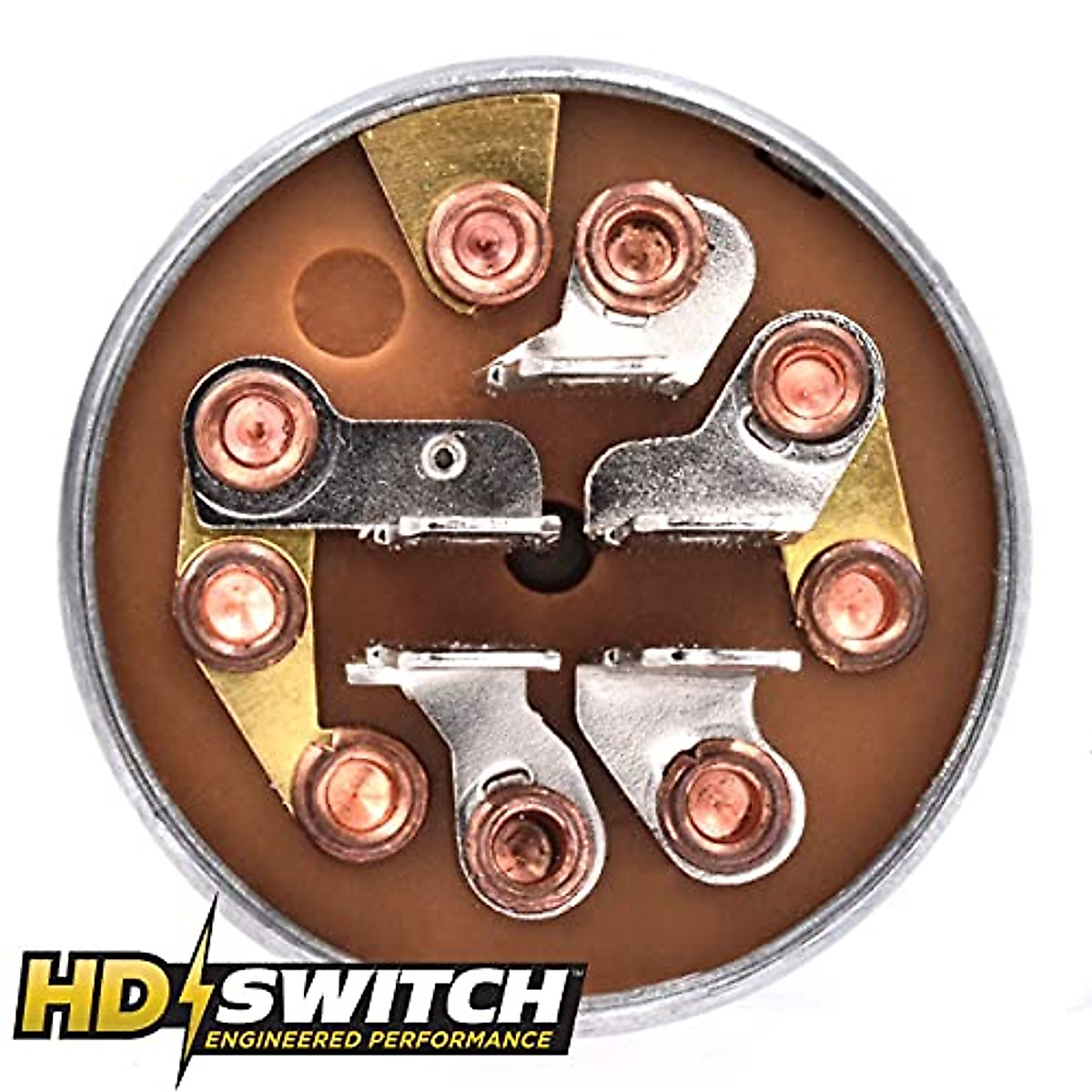 HD Switch Starter Ignition Switch, 4 Position, Replaces Miller Welder 217680 & 207073 Includes Handle Lever & Dust Shield Grommet System