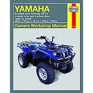 Yamaha Kodiak & Grizzly ATVs (93 - 05) Haynes Repair Manual (Paperback)