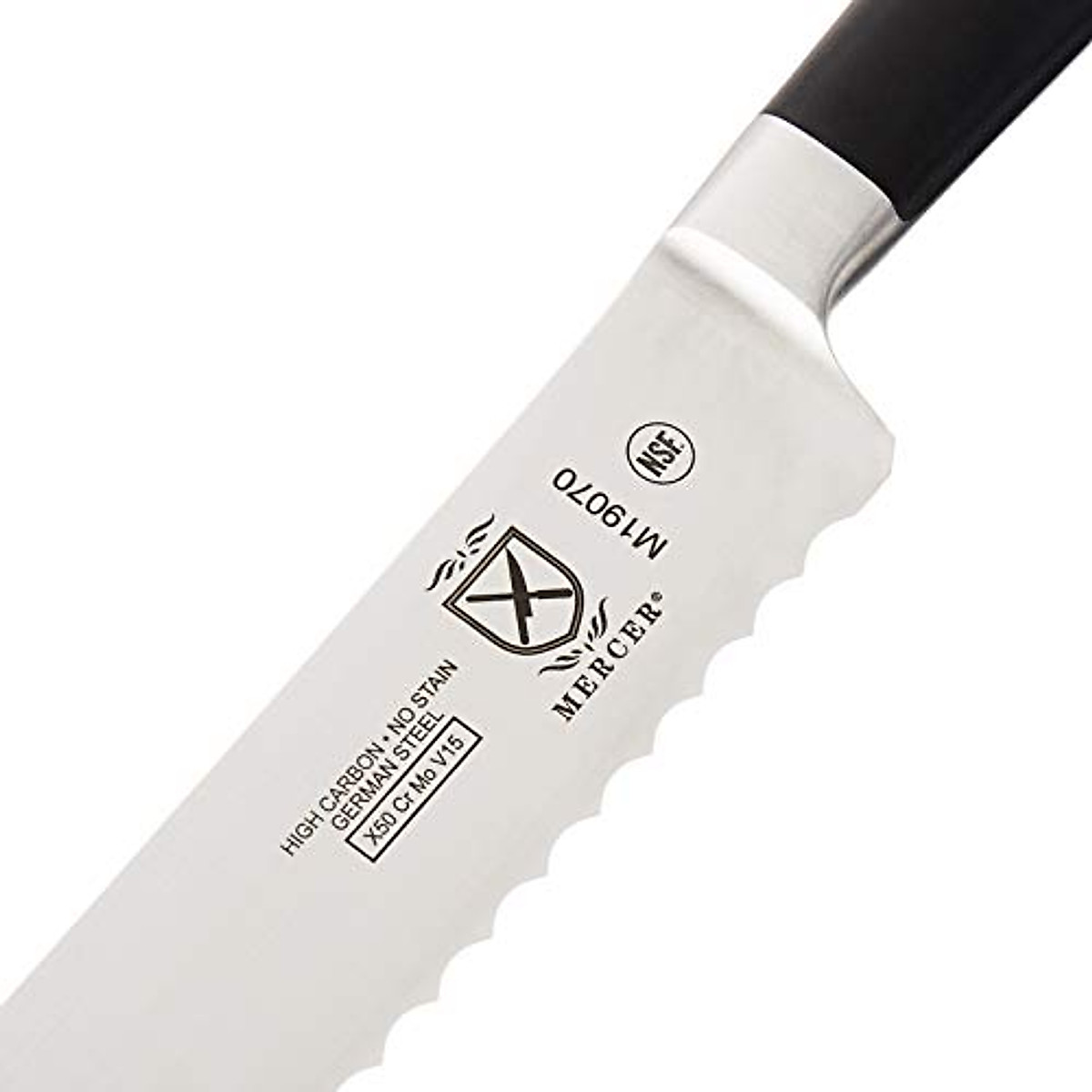 Mercer Culinary Züm Forged Bread Wavy Edge Knife, 8 Inch