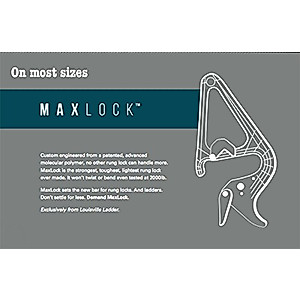 Louisville Ladder FE3232 Fiberlass Step Ladder 300-Pound Duty Rating, 32 Feet, Orange