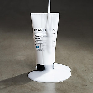 MARLOWE. No. 121 Men's Facial Cleanser and MARLOWE. No. 123 Men's Facial Moisturizer |Daily Face Wash and Lightweight Face Cream | Light Fresh Scent | Natural Ingredients