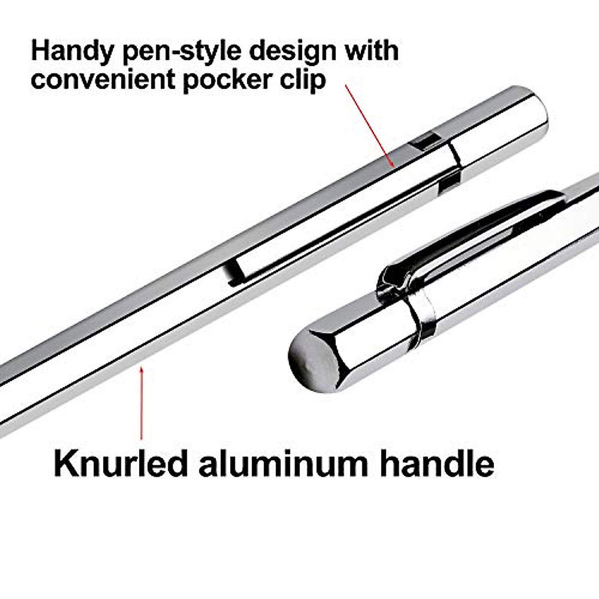 AVIDE Tungsten Carbide Tip Scriber, Metal Etching Pen Carve Engraver Scribe Tools for Stainless Steel, Ceramics, Glass, Metal Sheet and Gold/Welding(6 Pack)