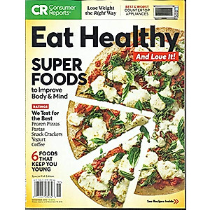 CR CONSUMER REPORTS MAGAZINE EAT HEALTHY SUPER FOODS NOVEMBER, 2018