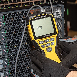 Klein Tools VDV501-852 Cable Tester with Remote, VDV Scout Pro 3 Test Kit Locates and Tests Voice, Data and Video Cables