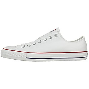 Converse Unisex Chuck Taylor All Star Low Top Optical White Sneakers - 12 B(M) US Women / 10 D(M) US Men