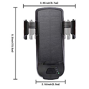 Multifunctional Bike LED Headlight 4000mAh Bicycle Front Lamp 550 Lumens USB Rechargeable Waterproof Cycling Light with Solar Power Bank & Loud Horn & Phone Bracket Holder (with Solar Power)