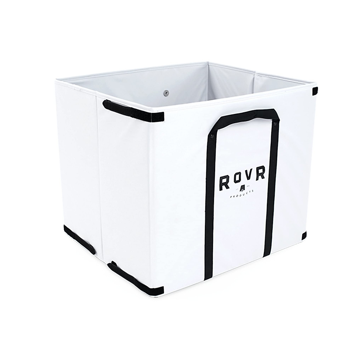 RovR 45 Standard White LandR Bin - Stylish Wagon Bin with Nylon Carrying Straps - Upgrade Your RovR Rollr 45 Wheeled Cooler with The Ultimate Storage Bin