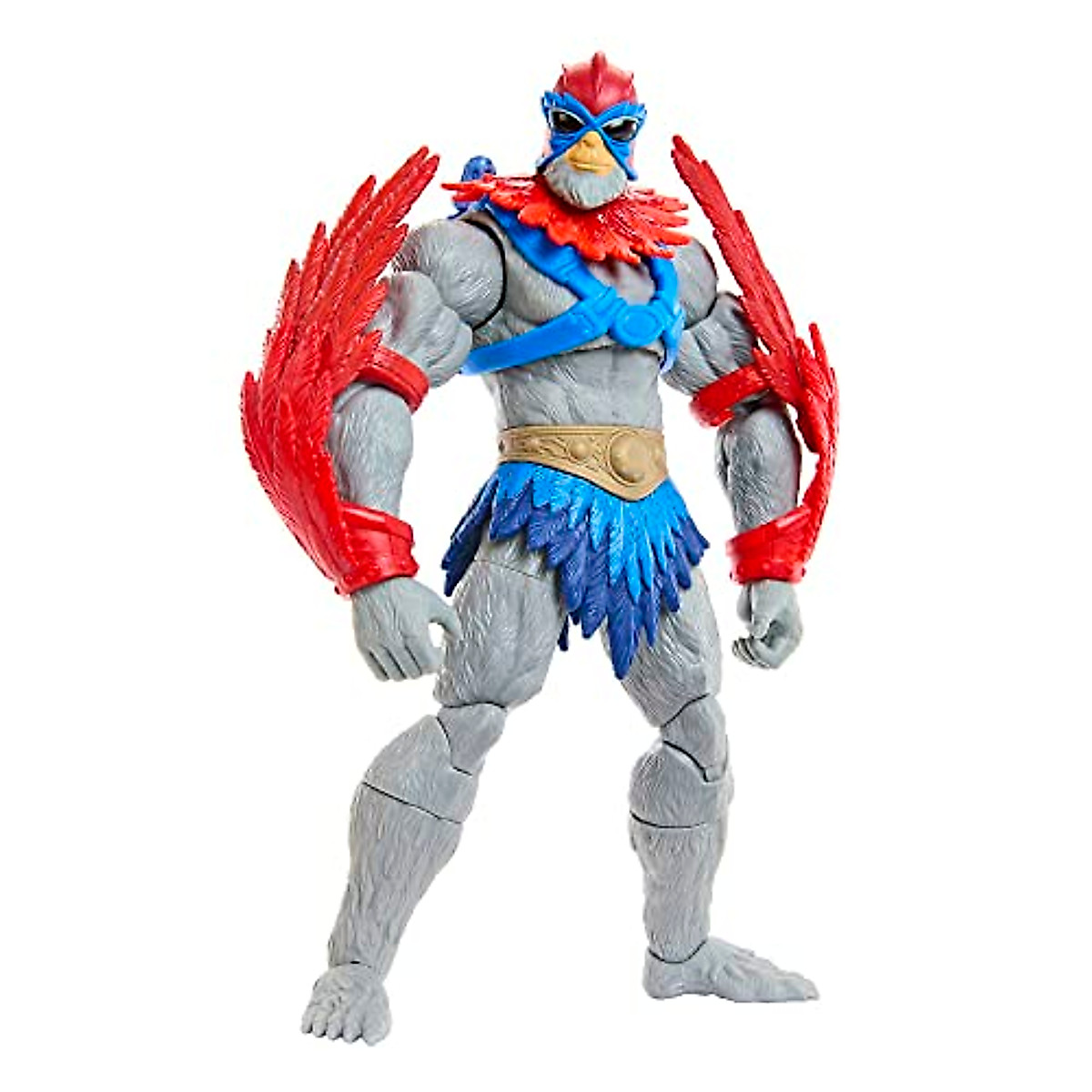 Masters of the Universe Masterverse Action Figure, Stratos Toy Collectible with Articulation & Accessories, 7 inch