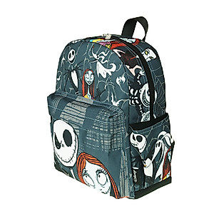 KBNL Nightmare Before Christmas 12inch Deluxe All Over Print Daypack A21333 Medium