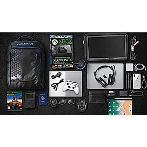 GAEMS Hex Pac Backpack -Compatible with PlayStation 4, Pro, PlayStation 4 Slim, Xbox One, S, Xbox One X, Nintendo Switch, PS3, Xbox 360, Laptops, and Other Electronic Items - PlayStation 4