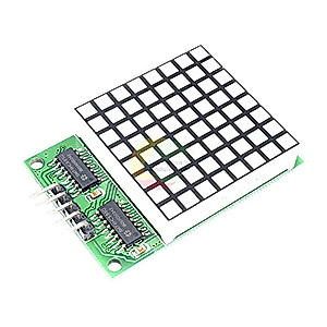8x8 8x8 8 X 8 Square Matrix Red LED Display Dot 74hc595 Drive Driver Module for Arduino R3 MEGA2560 Due Raspberry Pi Board