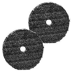 Buff and Shine URO-Fiber Microfiber Pad for Car Compounding, Cutting, Buffing, Waxing, and Polishing - Compatible with Long-Throw, High-Action, Dual-Action, and Random Orbital Polisher - 3 in (2 Pad)