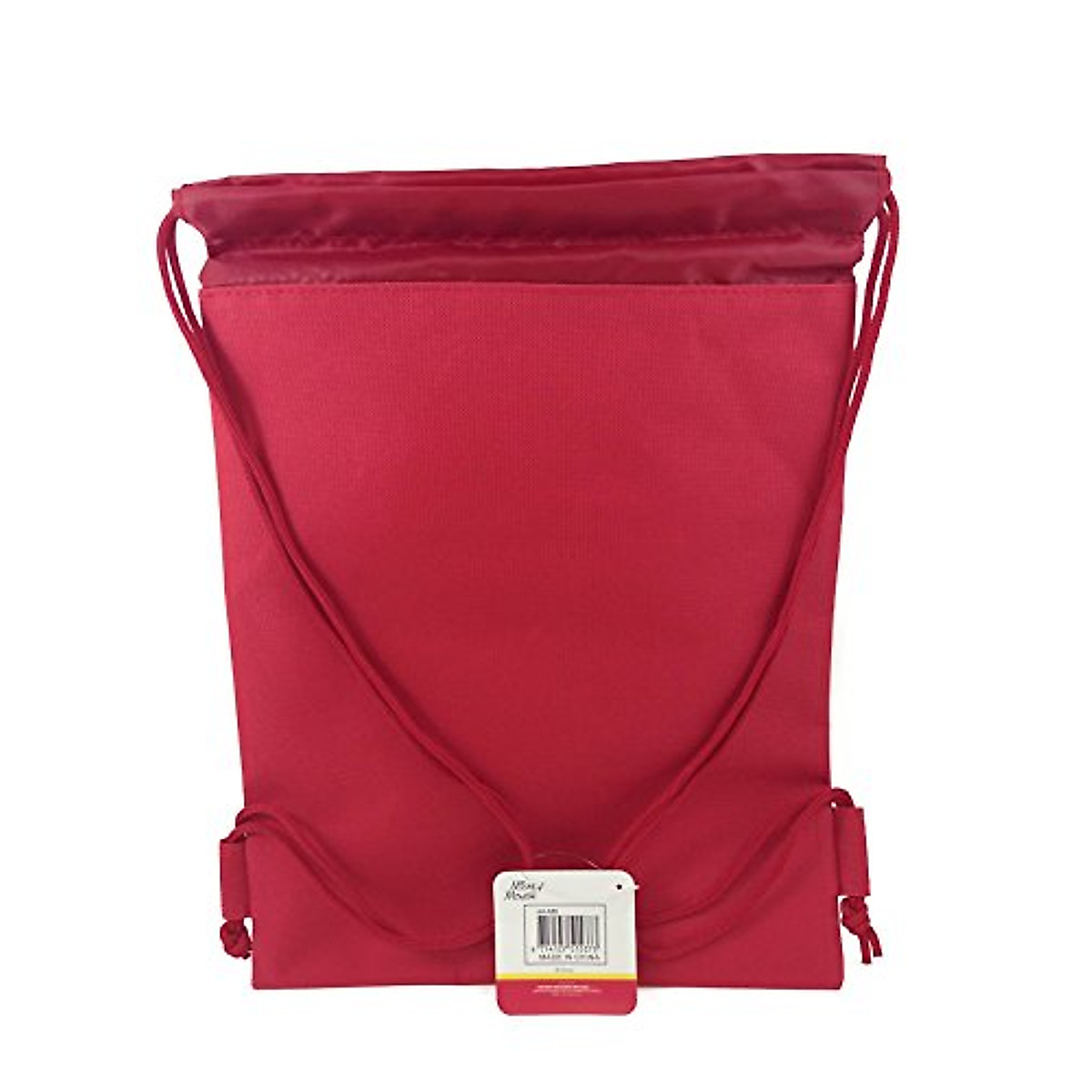 Disney Mickey & Freinds Drawstring String Backpack School Sport Gym Tote Bag