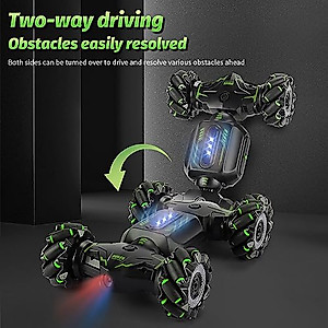 Gesture Sensing RC Stunt Car Toys for 8-12 yr Boys&Girls Best Birthday Gifts- 2.4 Ghz 4WD 360°Spins Hand Controlled All Terrains Monster Truck Car Birthday Presents for Kids Age 8 9 10 11 12yr