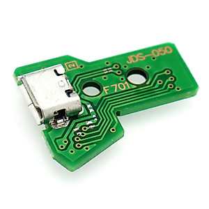 Deal4GO Replacement JDS-050 v5 12 pin Micro USB Charging Port Charger Socket Board FJDS-055 for Sony PS4 Dualshock Controller