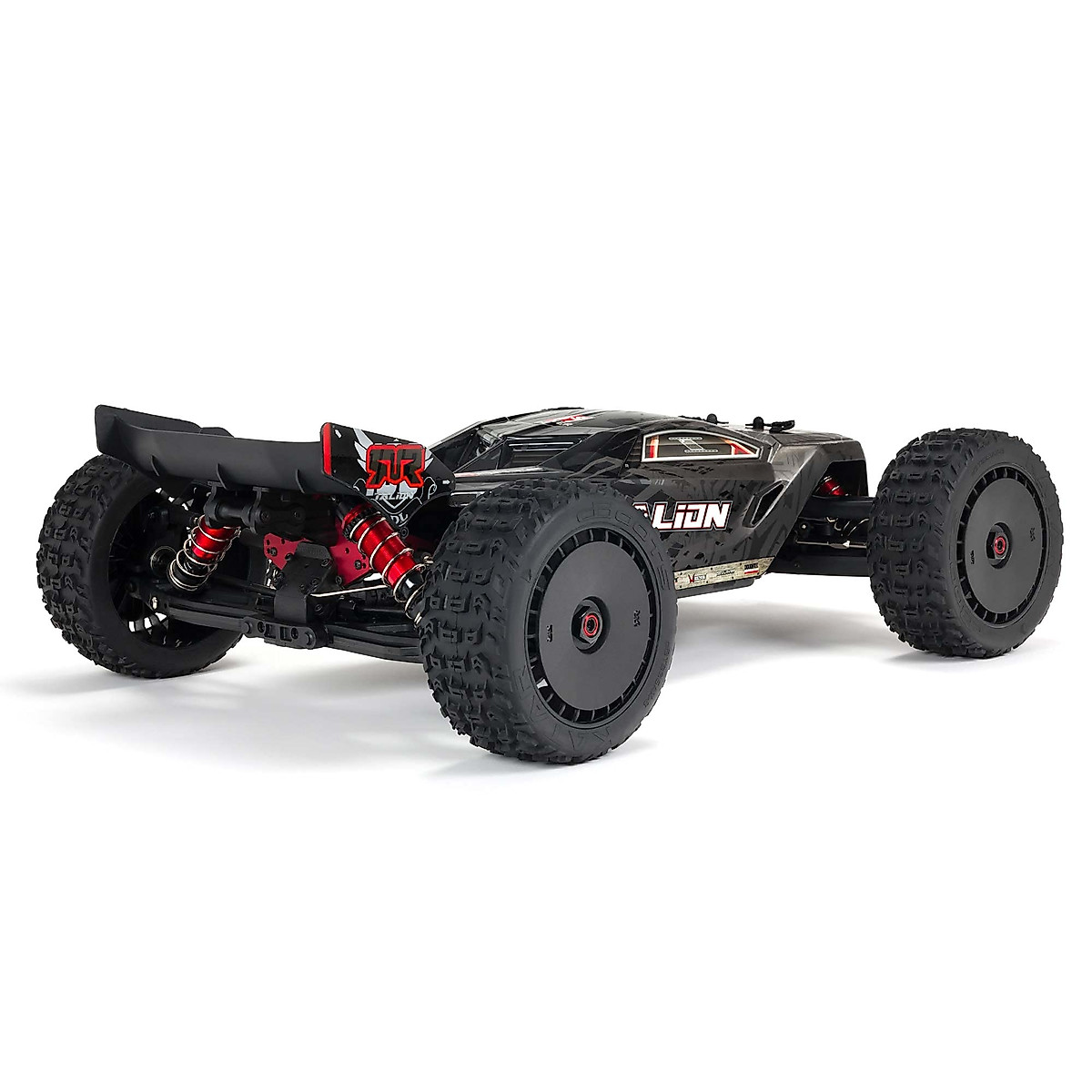 ARRMA RC Truck 1/8 Talion 6S BLX 4WD Extreme Bash Speed Truggy RTR (Battery and Charger Not Included), Black, ARA8707